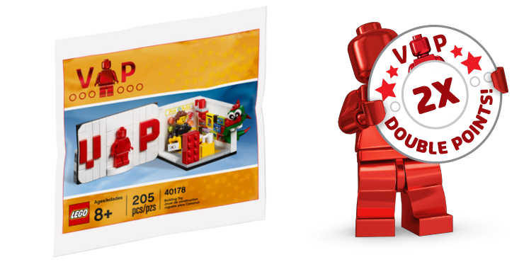 Double points VIP et set 40178 - Iconic VIP Set offert à partir d ...