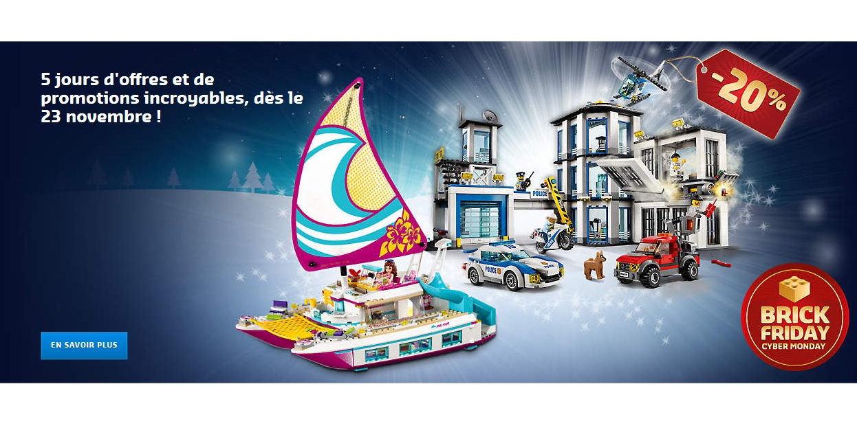 Brick Friday / Cyber Monday : la liste des sets à -20% - Brickonaute