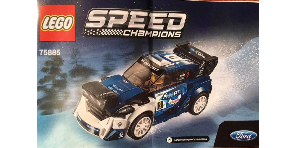 LEGO Speed Champions - Ford Fiesta M-Sport WRC (75885) : premières ...