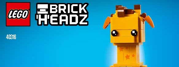 LEGO BrickHeadz 40316 - Geoffrey : première image - Brickonaute