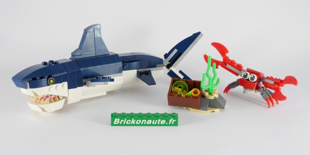 Deep Sea Creatures (LEGO Creator - 31088) - Review - Brickonaute