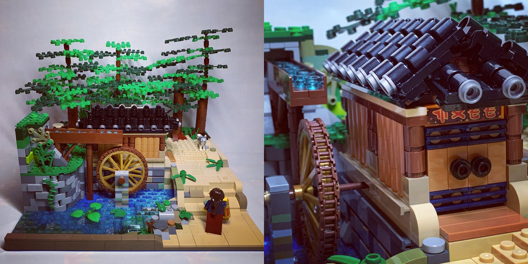 Korean Water Mill House : mon choix LEGO Ideas de la semaine - Brickonaute