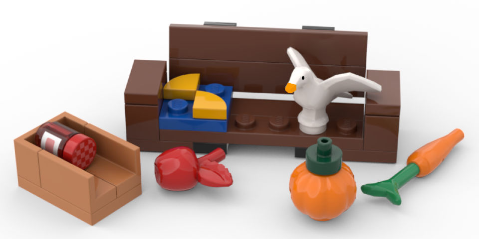 LEGO Ideas : 10 000 soutiens pour l' Untitled Goose Game - Brickonaute