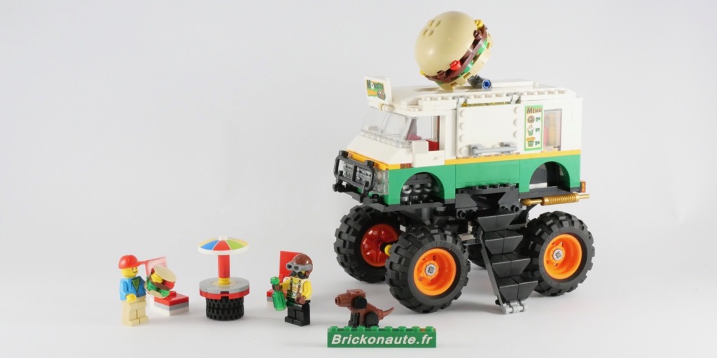 Monster Burger Truck (LEGO Creator - 31104) - Review - Brickonaute