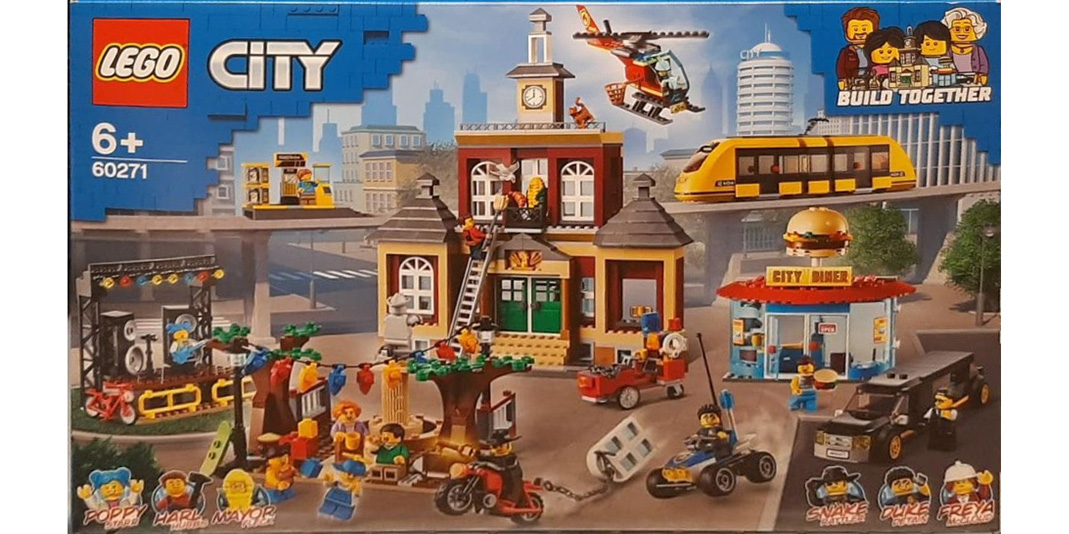 LEGO City 60271 Main Square : première image - Brickonaute