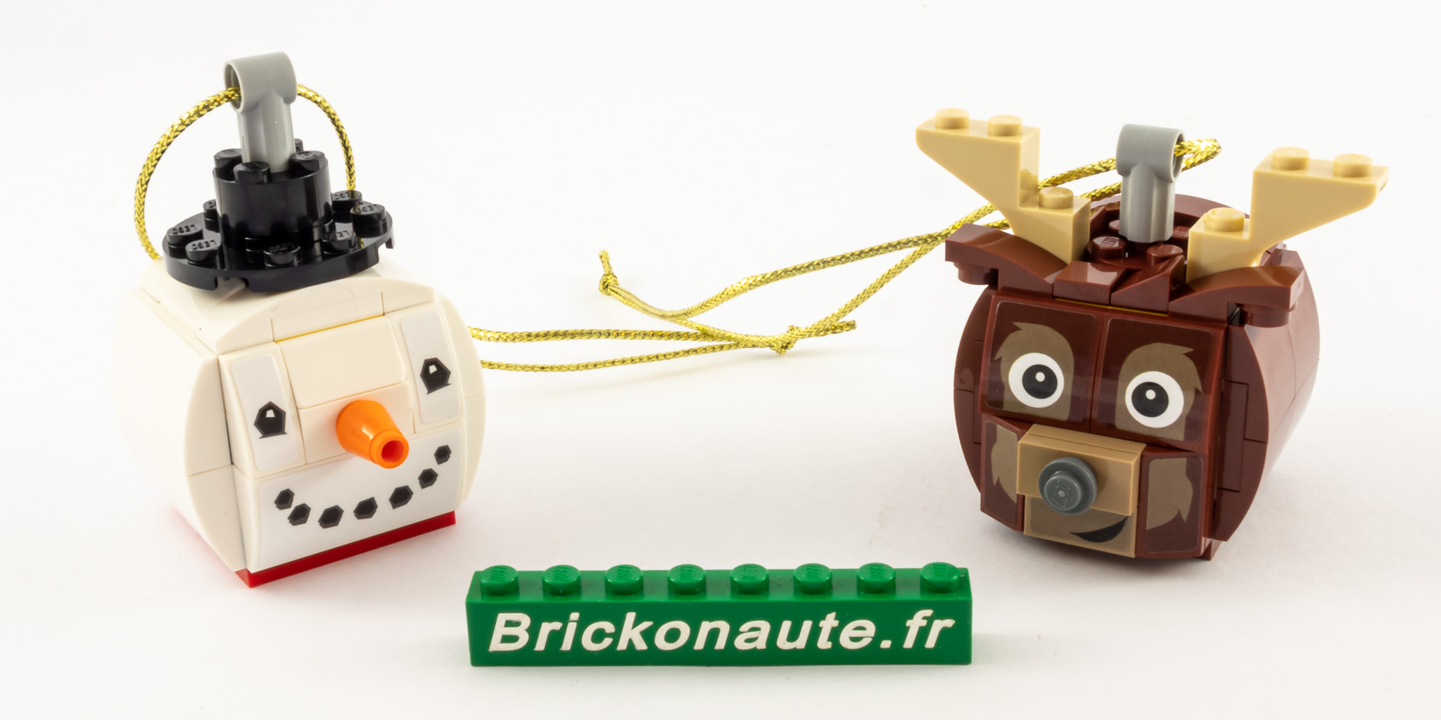 Snowman & Reindeer Duo (LEGO Saisonnier - 854050) - Micro-review ...