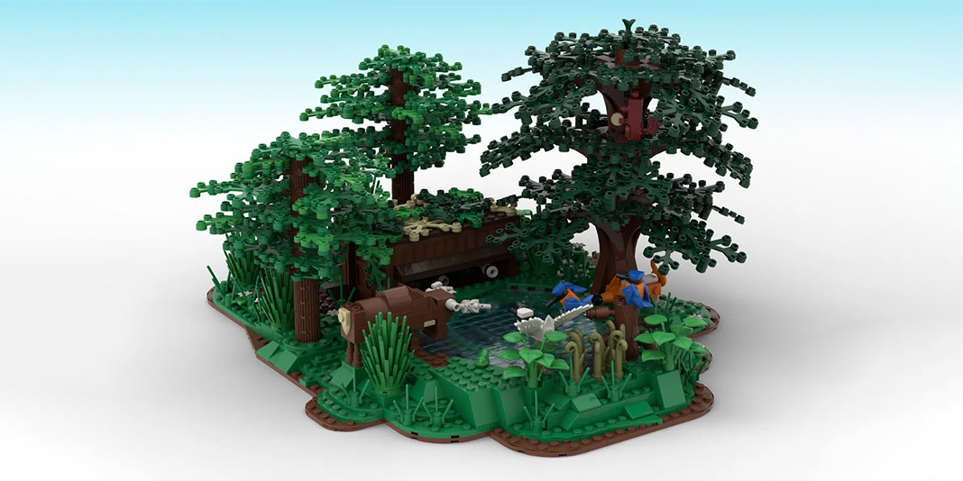 Nature Photography Cabin : mon choix LEGO Ideas de la semaine - Brickonaute