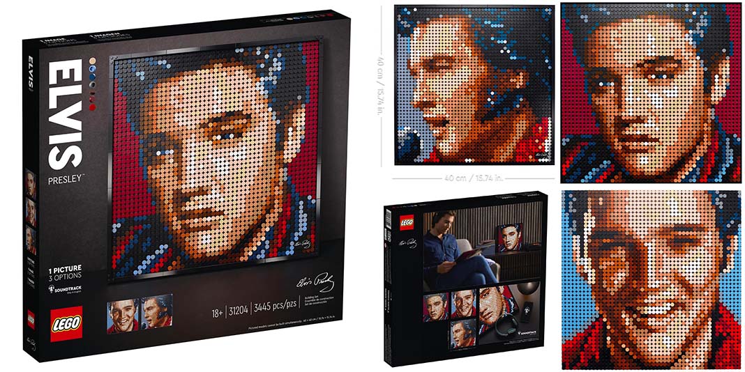 LEGO Art 31204 Elvis Presley : les images - Brickonaute