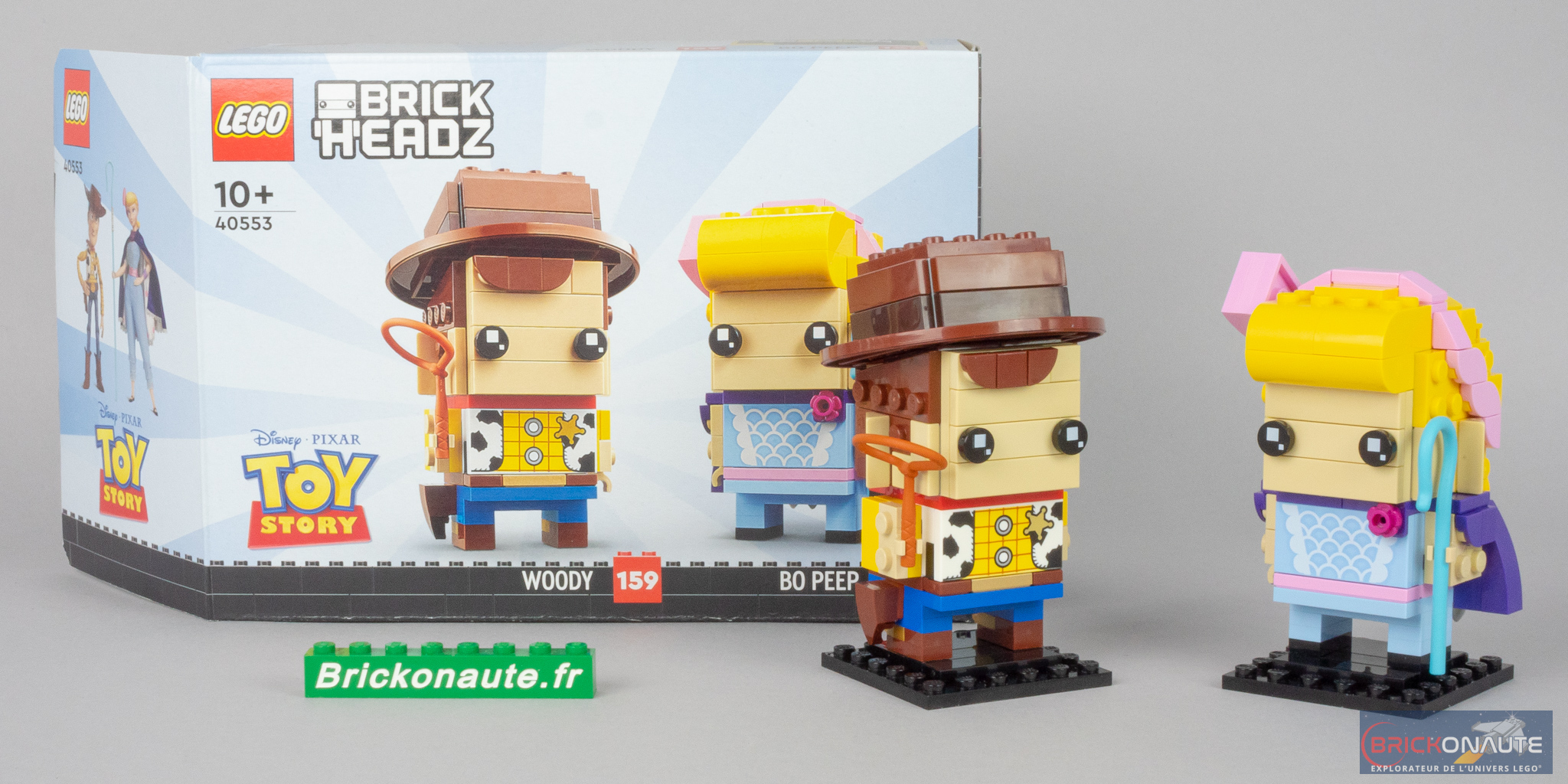 Woody and Bo Peep (LEGO BrickHeadz - 40553) - Mini-review - Brickonaute