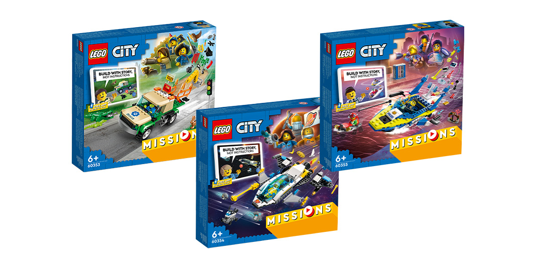 LEGO City "Missions" : l'annonce officielle - Brickonaute