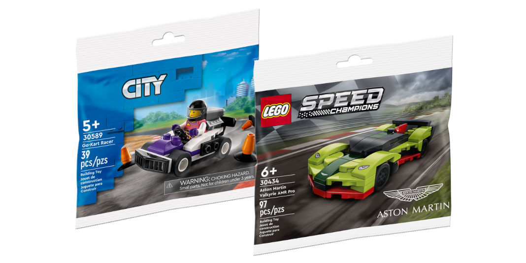 Chez LEGO : les polybags 30434 Aston Martin Valkyrie AMR Pro et 30589 ...