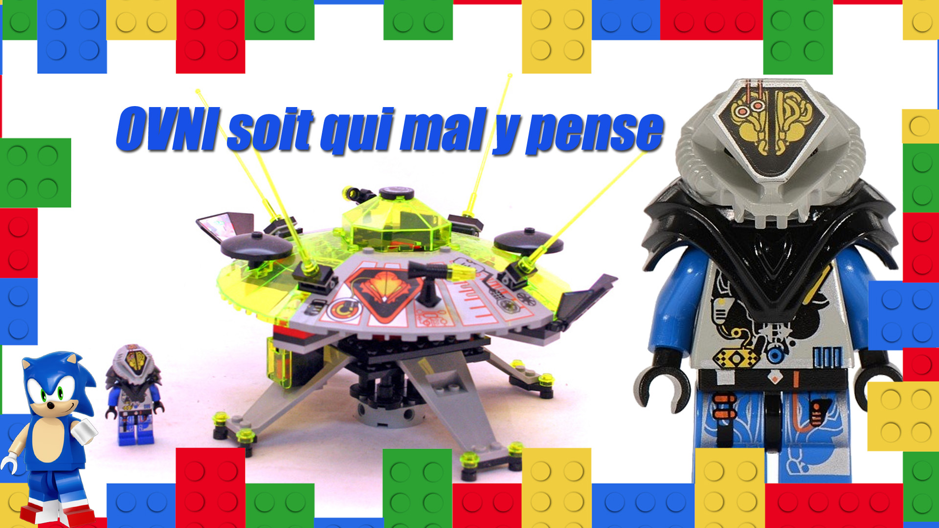 Mini-critique rétro de MetalSonic : 6900 Cyber Saucer (LEGO Space / UFO ...