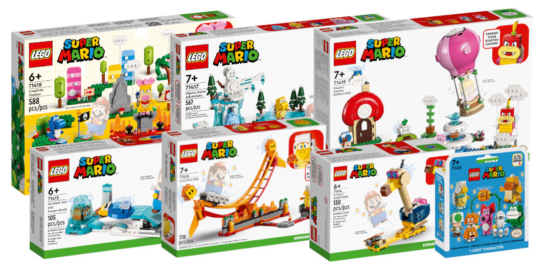 Les nouveautés LEGO Super Mario 2023 sont en ligne - Brickonaute