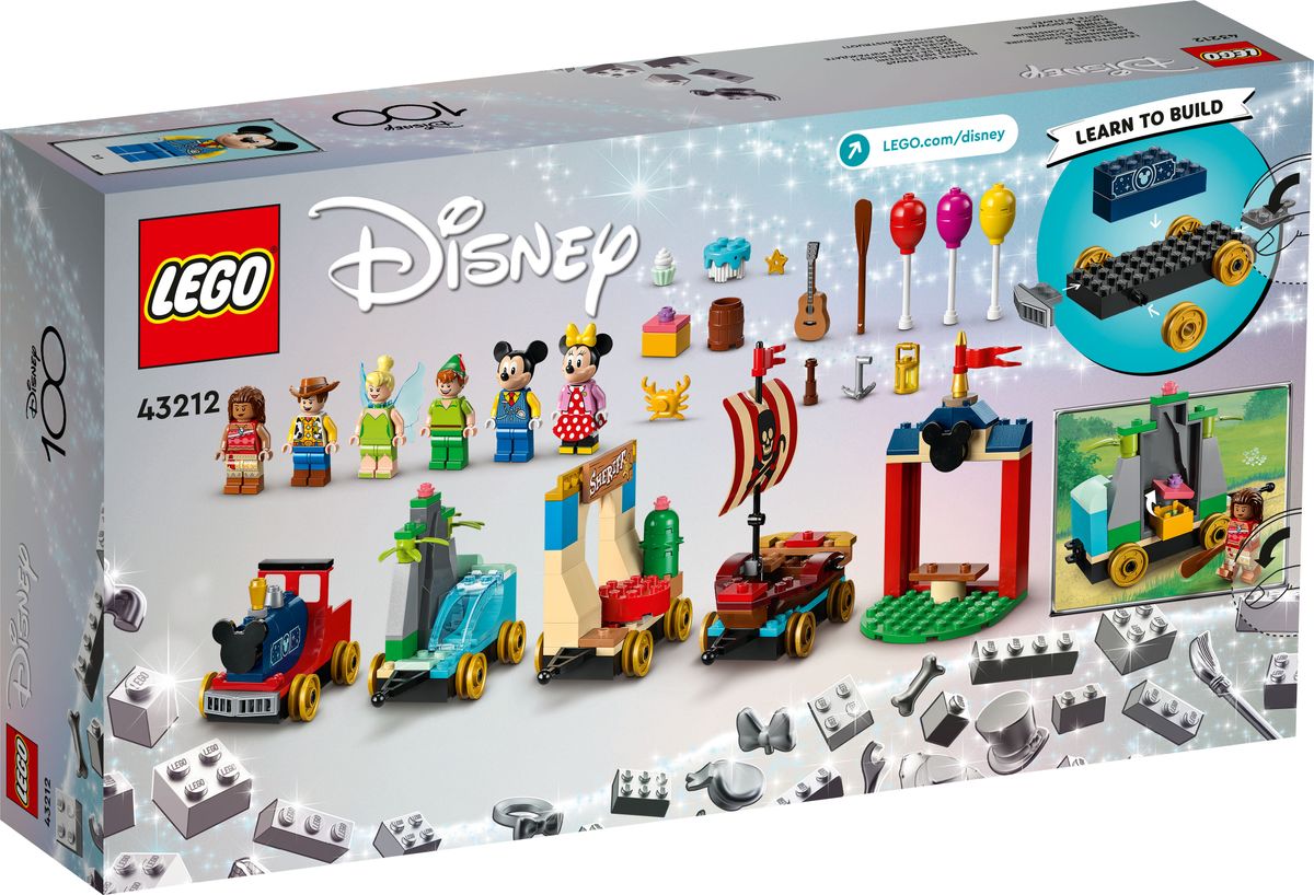 LEGO Disney 43212 Disney Celebration Train & 43217 “Up” House : les ...