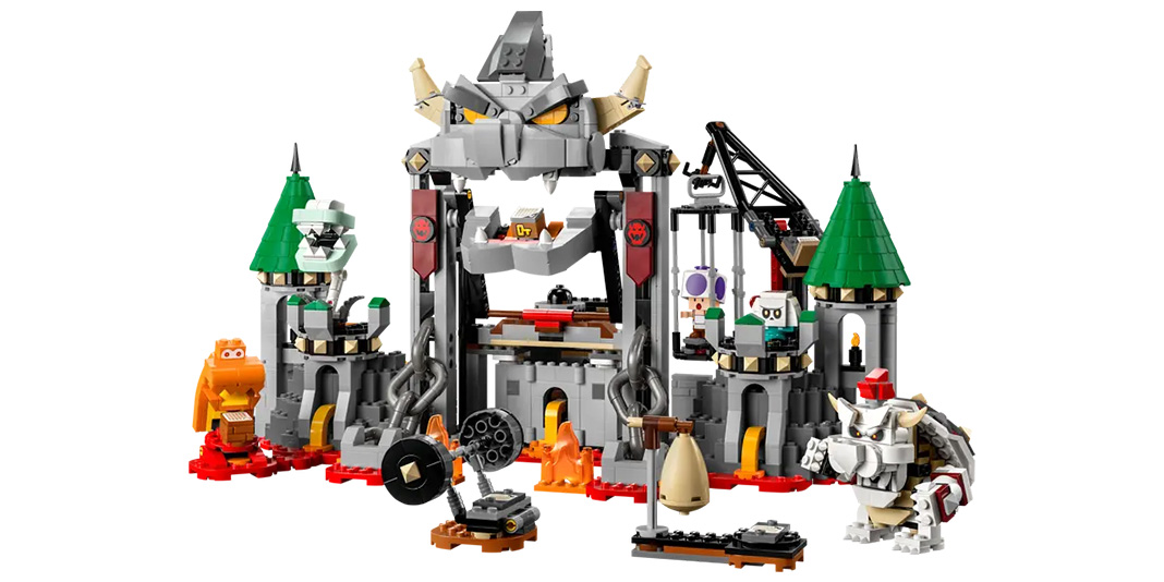 LEGO Super Mario 71423 Dry Bowser Castle Battle Expansion Set : en ...