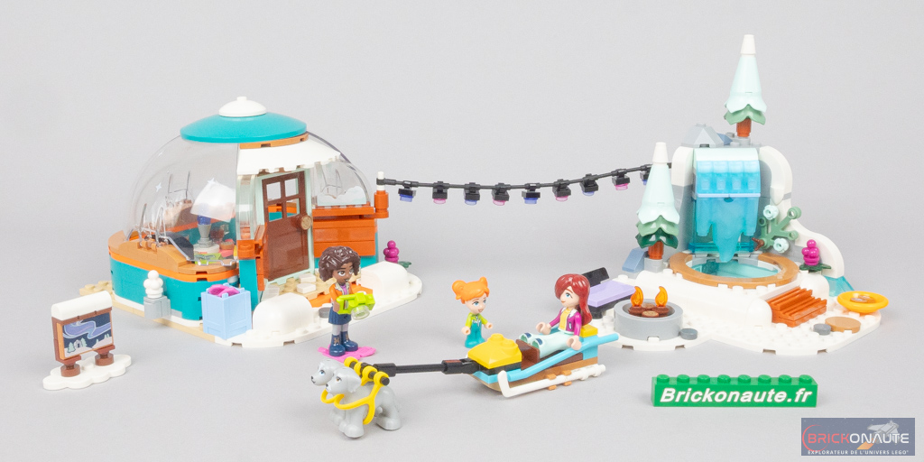 Mini-review LEGO Friends 41760 Igloo Holiday Adventure - Brickonaute