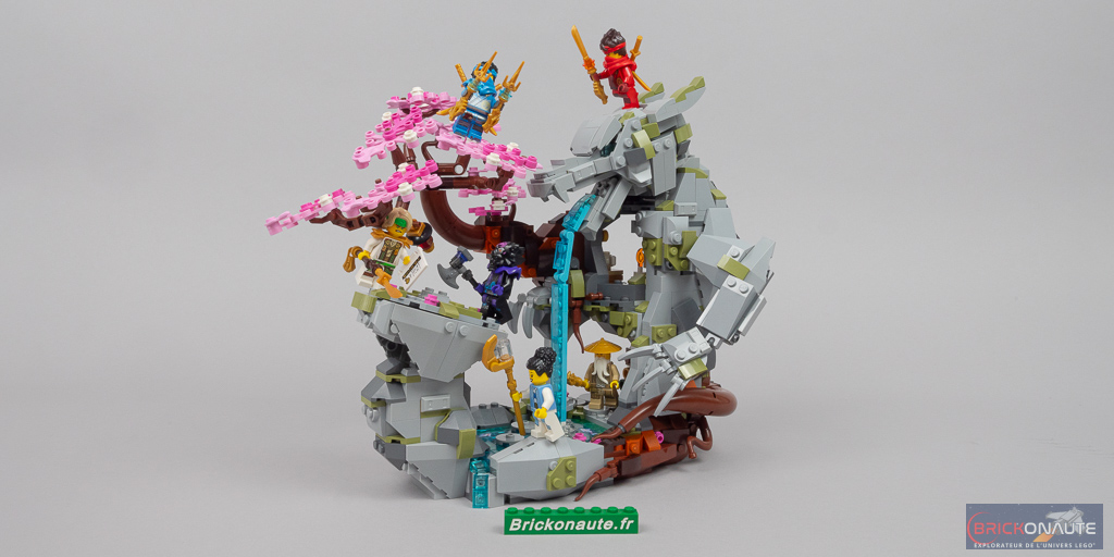 Review LEGO Ninjago 71819 Dragon Stone Shrine - Brickonaute
