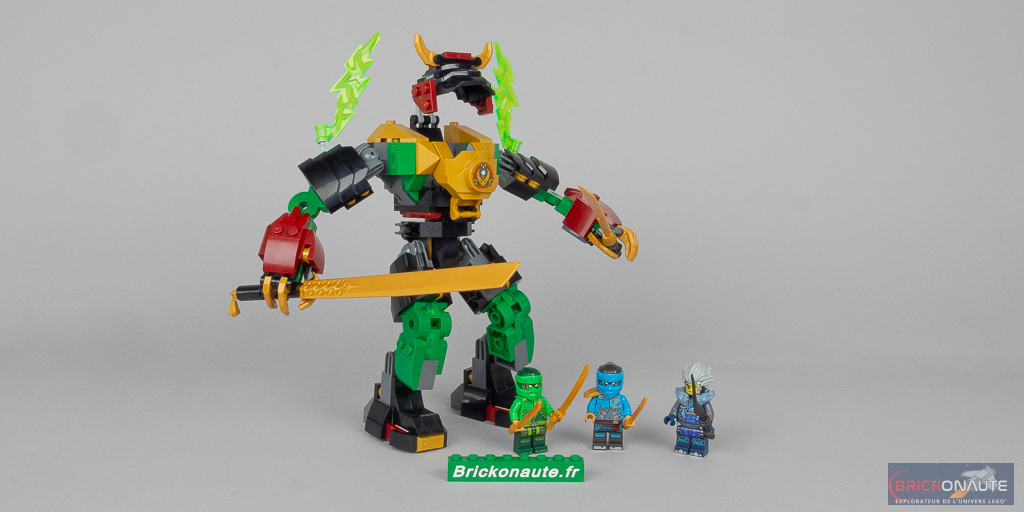 Mini-review LEGO Ninjago 71817 Lloyd’s Elemental Power Mech - Brickonaute