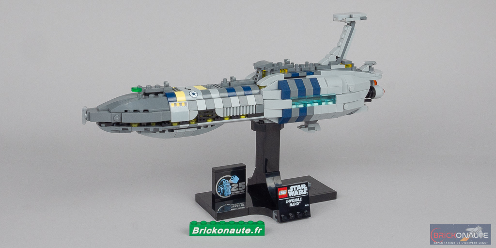 Review LEGO Star Wars 75377 Invisible Hand - Brickonaute