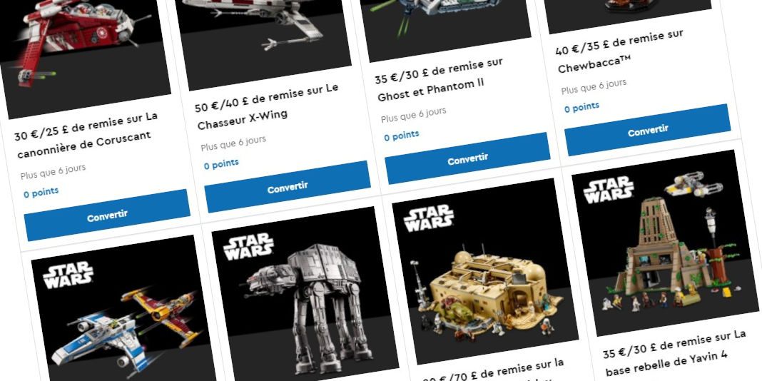 LEGO Star Wars May the 4th : les coupons Insiders sont disponibles ...