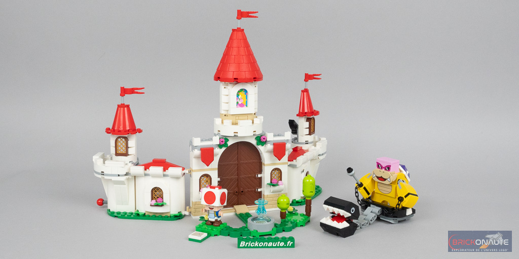Mini-review LEGO Super Mario 71435 Battle with Roy at Peach's Castle ...