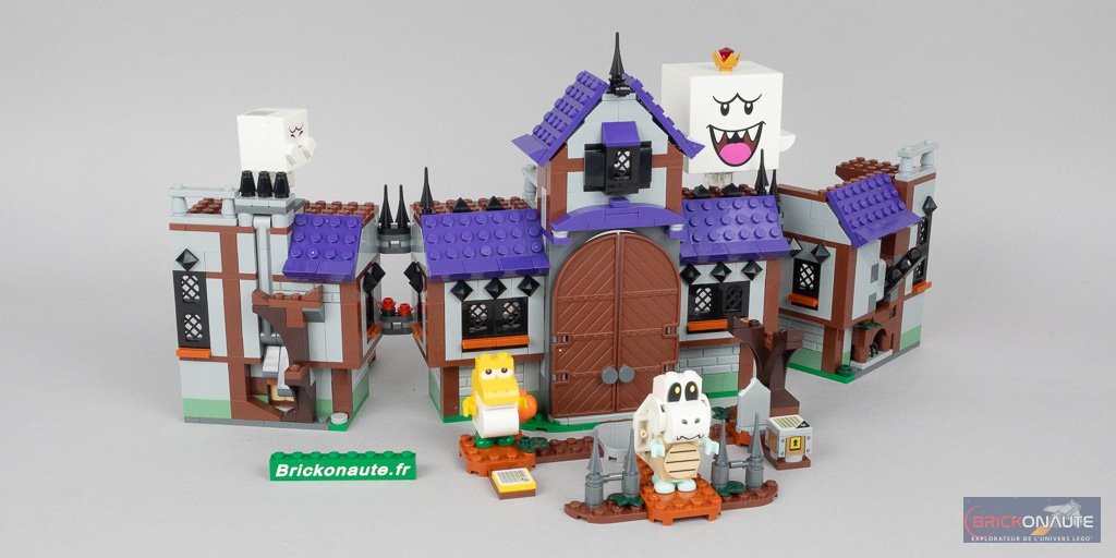 Review LEGO Super Mario 71436 King Boo's Haunted Mansion - Brickonaute