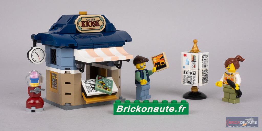 Mini-review LEGO Icons 40757 Corner Kiosk - Brickonaute