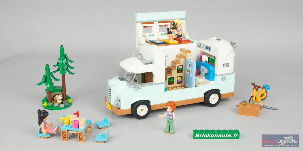 Mini-review LEGO Friends 42663 Friendship Camper Van Adventure ...