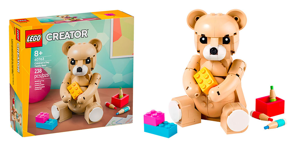 Bientôt offert chez LEGO : LEGO Creator 40763 Children's Day Teddy Bear ...