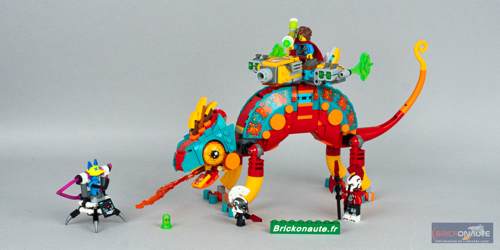 Mini-review LEGO DREAMZzz 71492 Mateo’s Fire Chameleon - Brickonaute